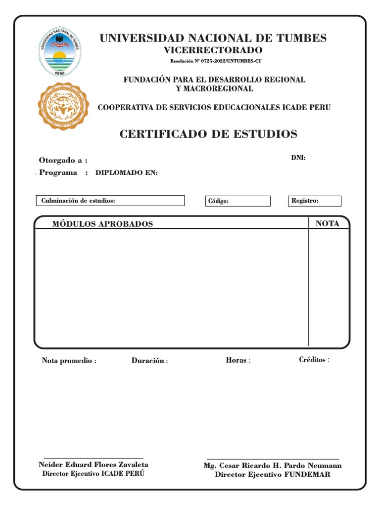 Modelos de Diplomados - 4 | PDF