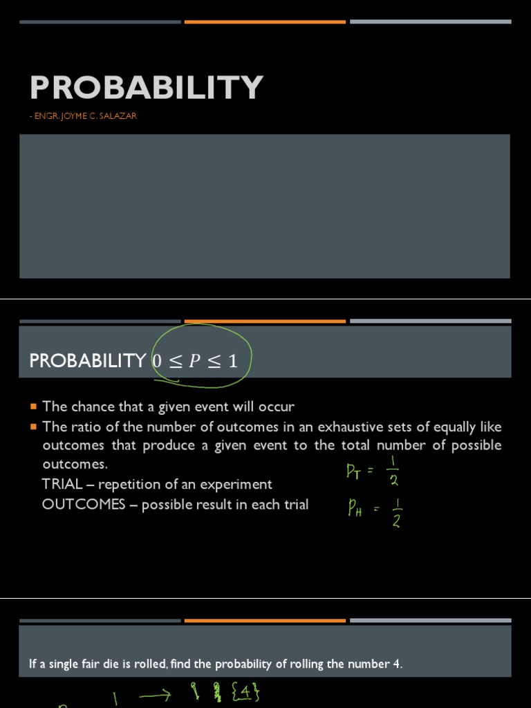 MATHE13 M Lesson 3 PDF | Download Free PDF | Probability | Statistics