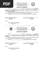 Parents' Permit | PDF | Philippines