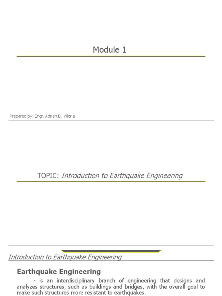 Module 1 | PDF | Earthquakes | Plate Tectonics