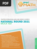 Timo Practice Paper I p3 | PDF | Numbers | Fraction (Mathematics)