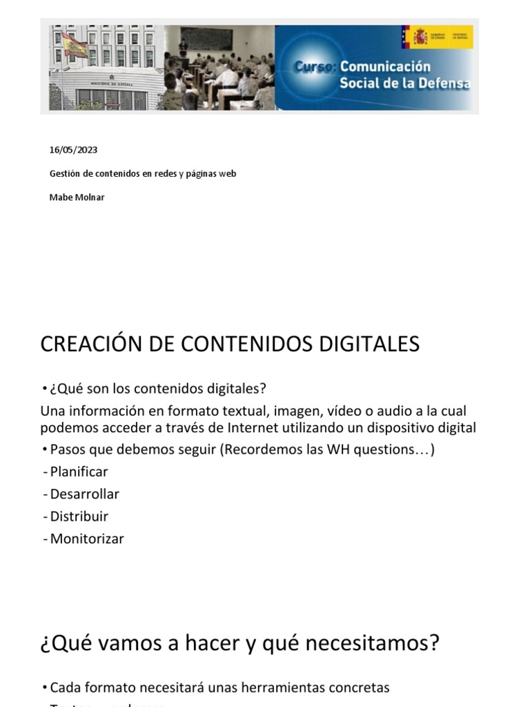 Clase Com Digital - Mabe Molnar | PDF