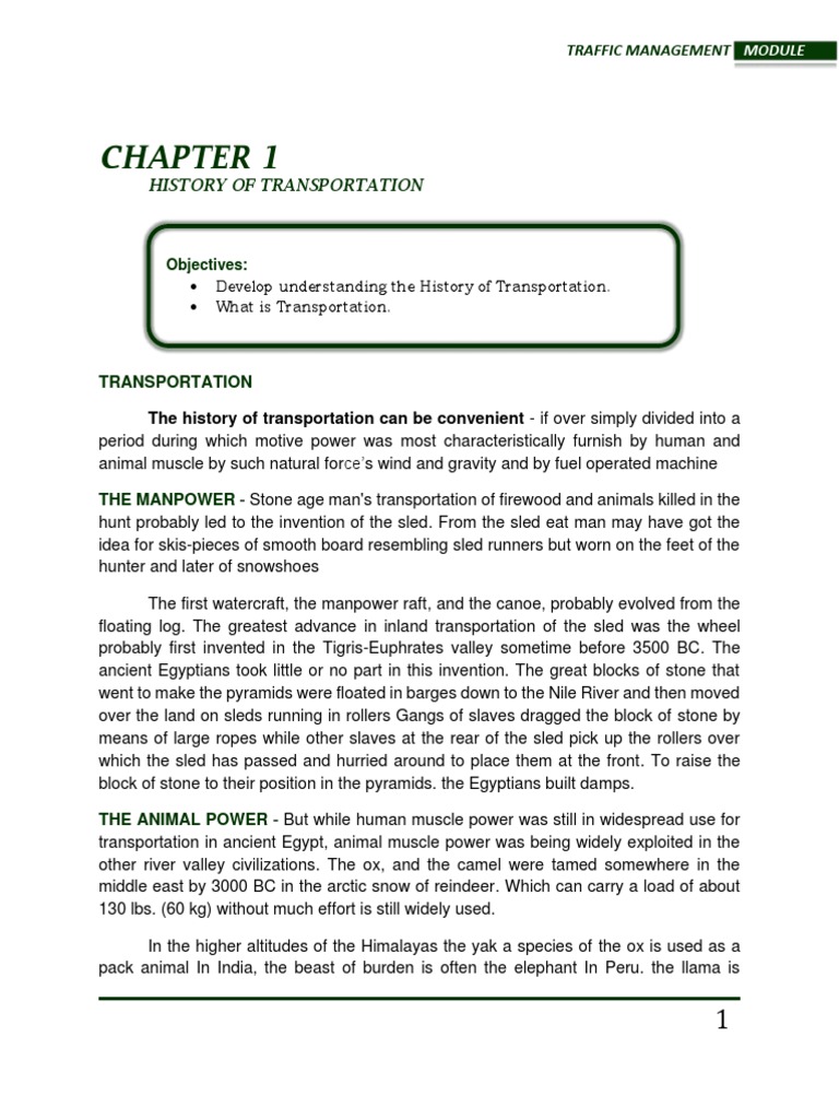 Cdi 3 Chapter 1 | PDF | Rail Transport | Ships