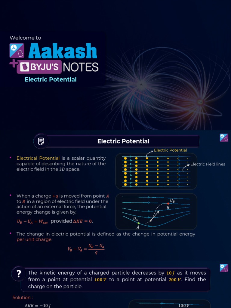 Electrostatic Potential on Conductors | PDF | Electrostatics | Electric Field
