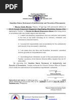 Omnibus Sworn Statement | PDF