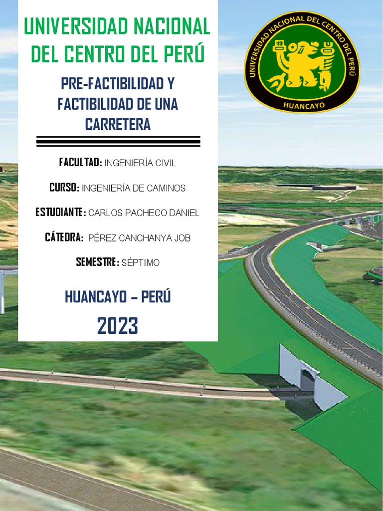 TAREA 02-3C-CARLOS PACHECO DANIEL MISAEL | PDF | Estudio de factibilidad | Transporte