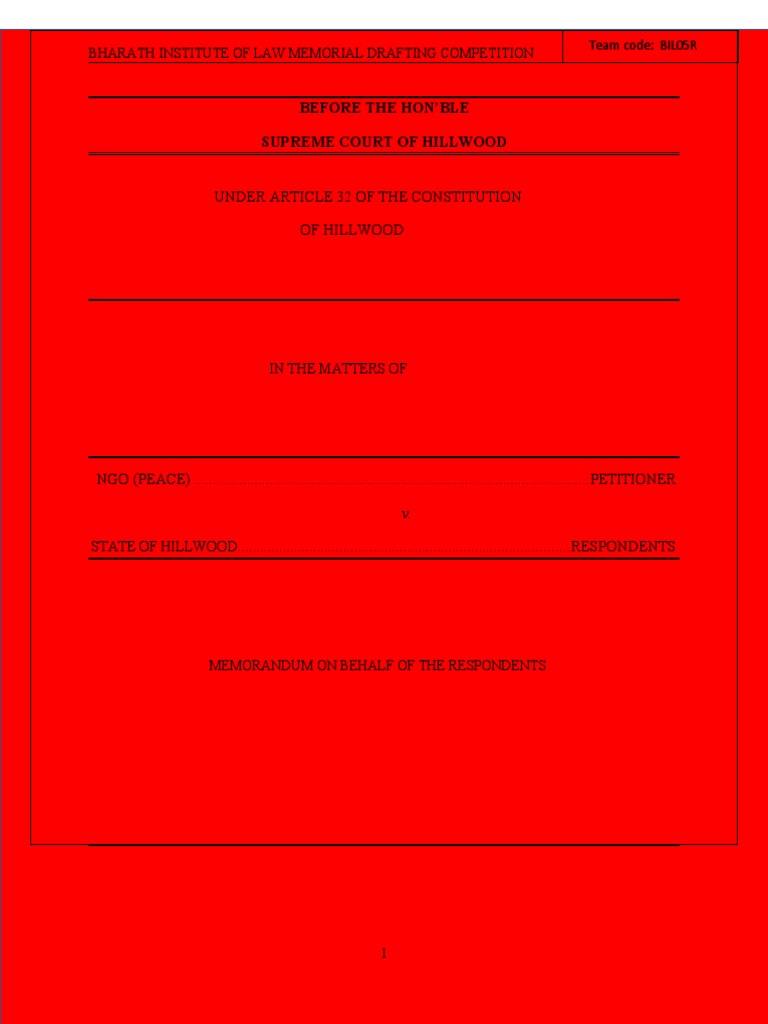 Respondent Angel Final | PDF | Secularism | Female Genital Mutilation