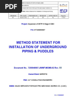 METHOD STATEMENT FOR PVC - Upvc-Cpvc | PDF | Pipe (Fluid Conveyance ...