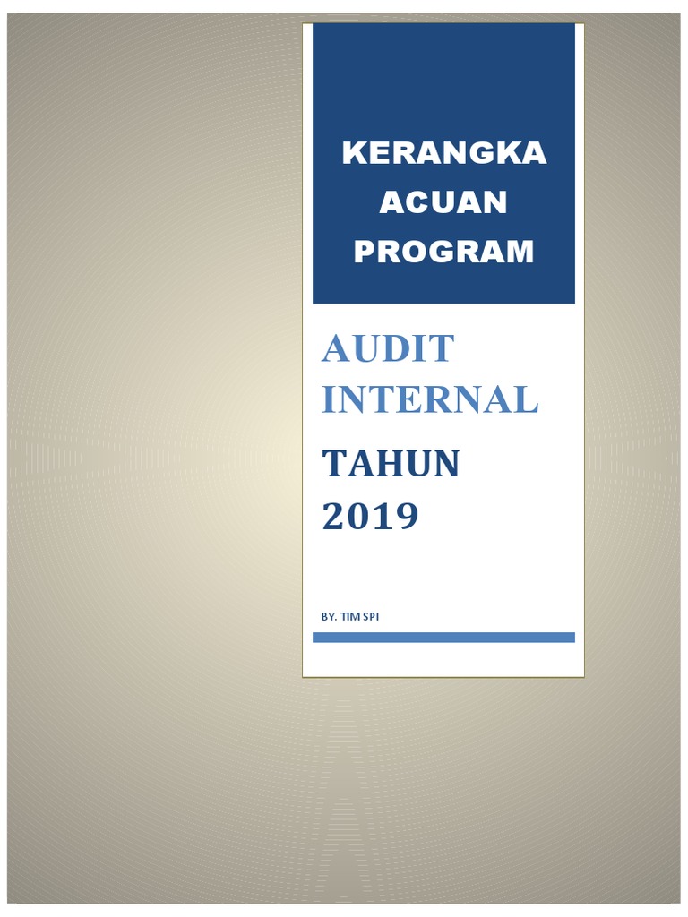Kerangka Acuan Audit Internal | PDF
