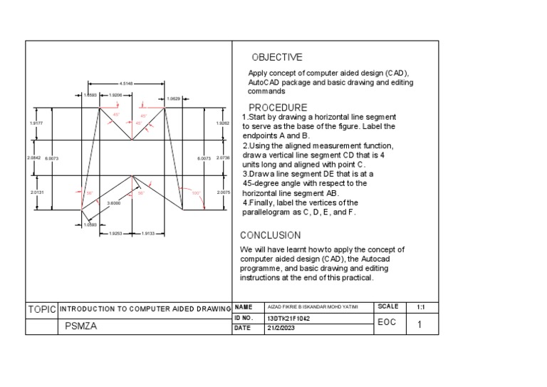 EOC 1-Model 22 | PDF