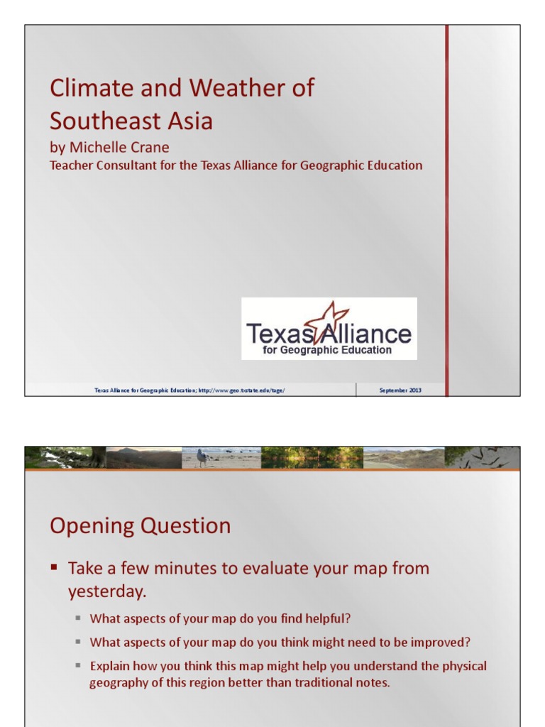 SE Asia Climate and Weather - SKTCH - Map - Day2 | PDF | Rain | Wound