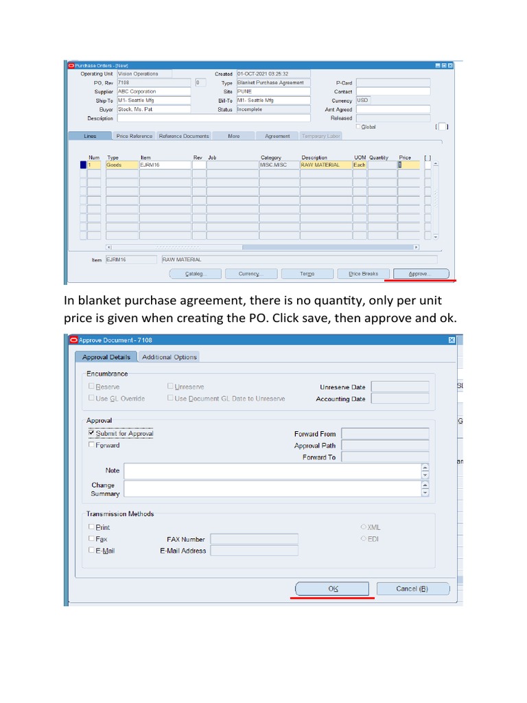 Blanket Purchase Order Guide | PDF | Law