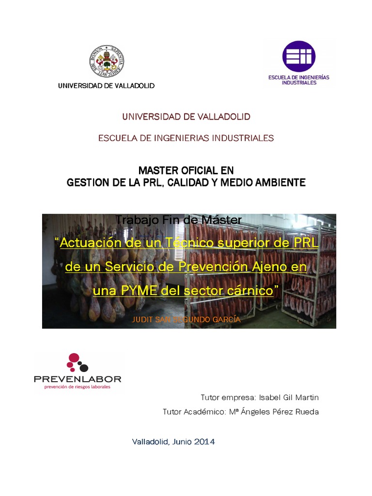 TFM P 157 | PDF | Seguridad y salud ocupacional | Termorregulación