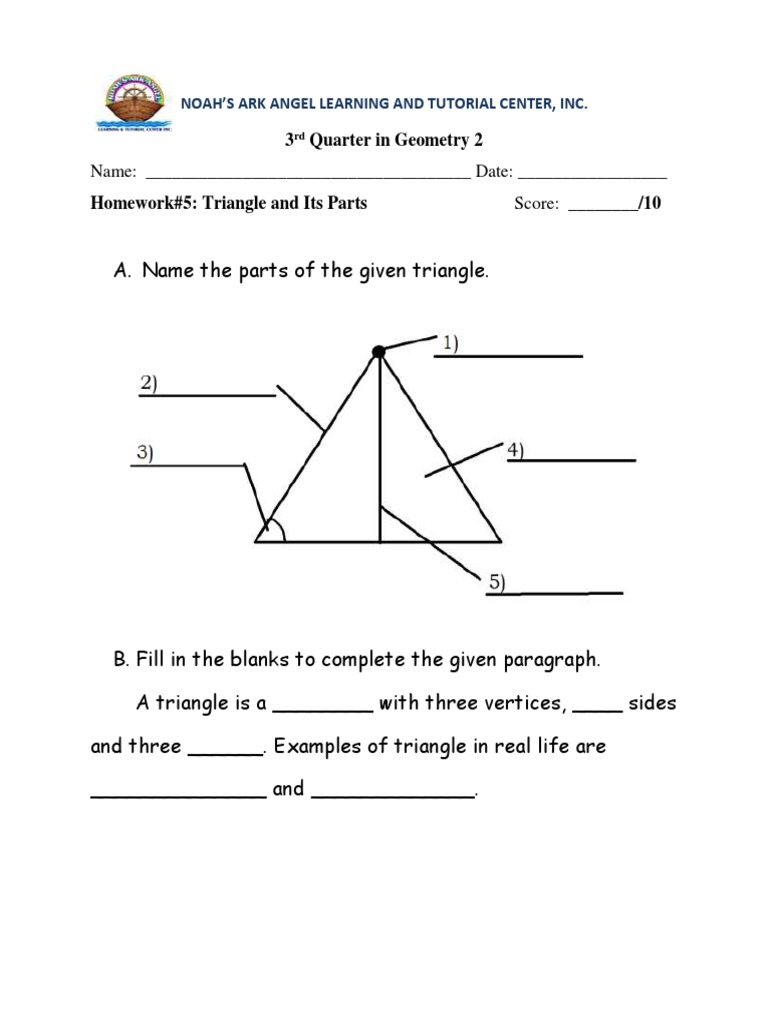 Geom2 Q3 Homework No.5 | PDF