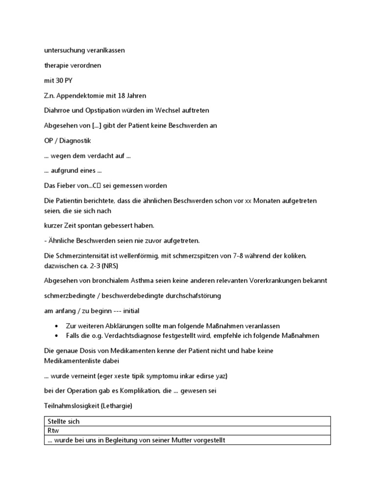 Arztbrief | PDF