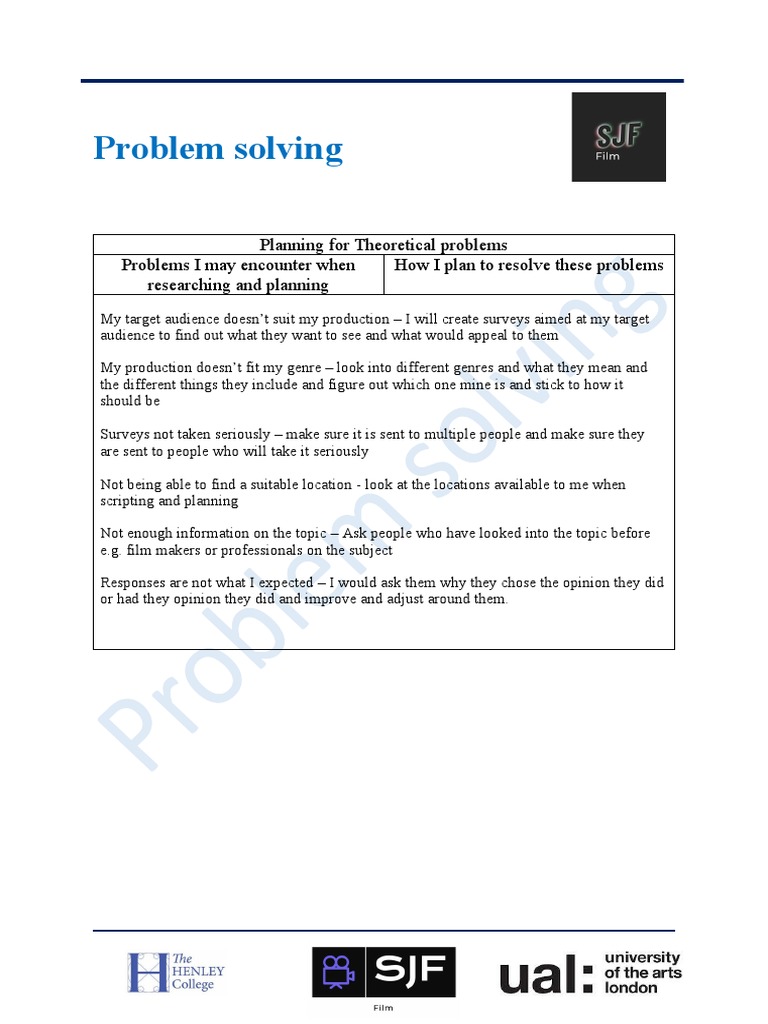 Problem Solving | PDF