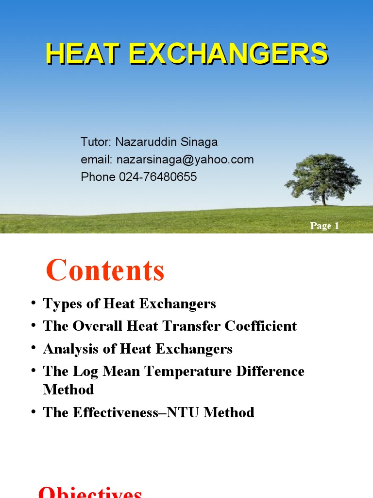 Basics of Heat-Exchangers Design by N. Sinaga | PDF | Heat Transfer ...