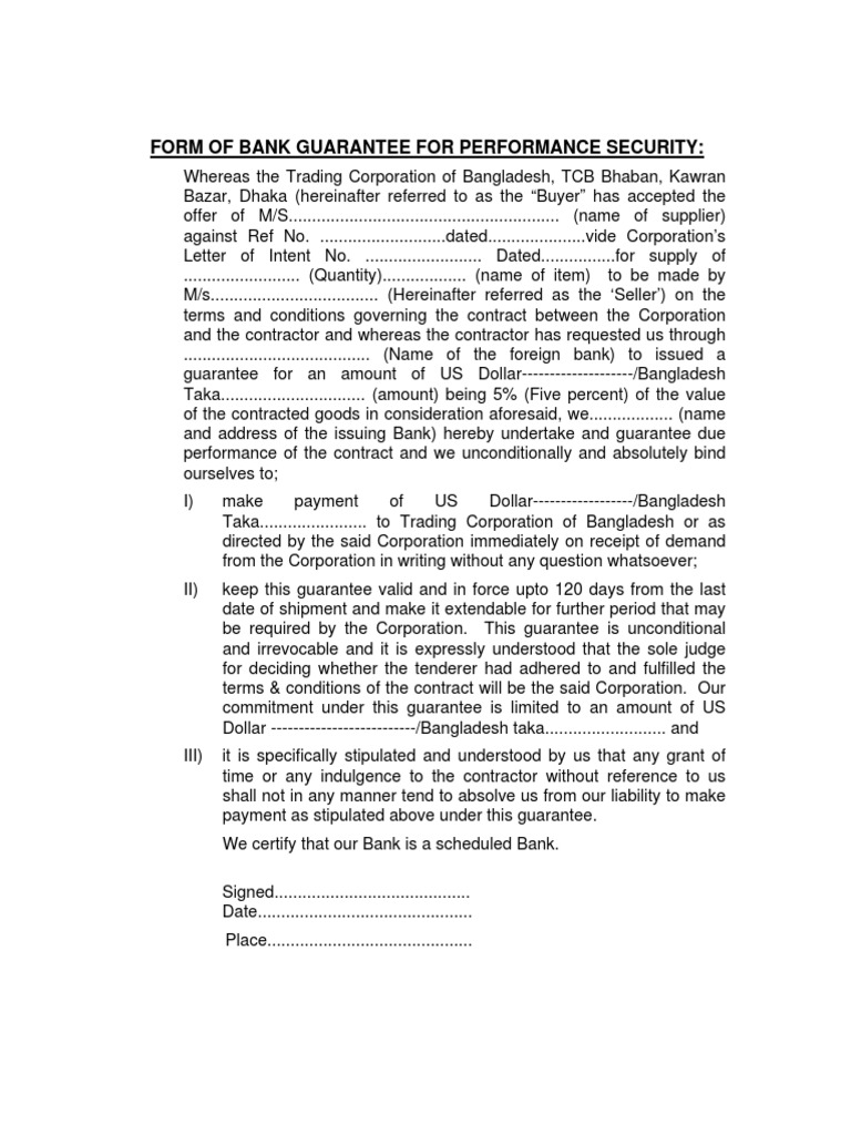TCB Bank Guarantee | PDF | Guarantee | Economies