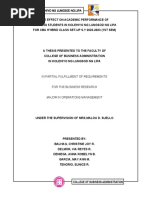 RRL For Working Student. | PDF | Employment | Stress (Biology)