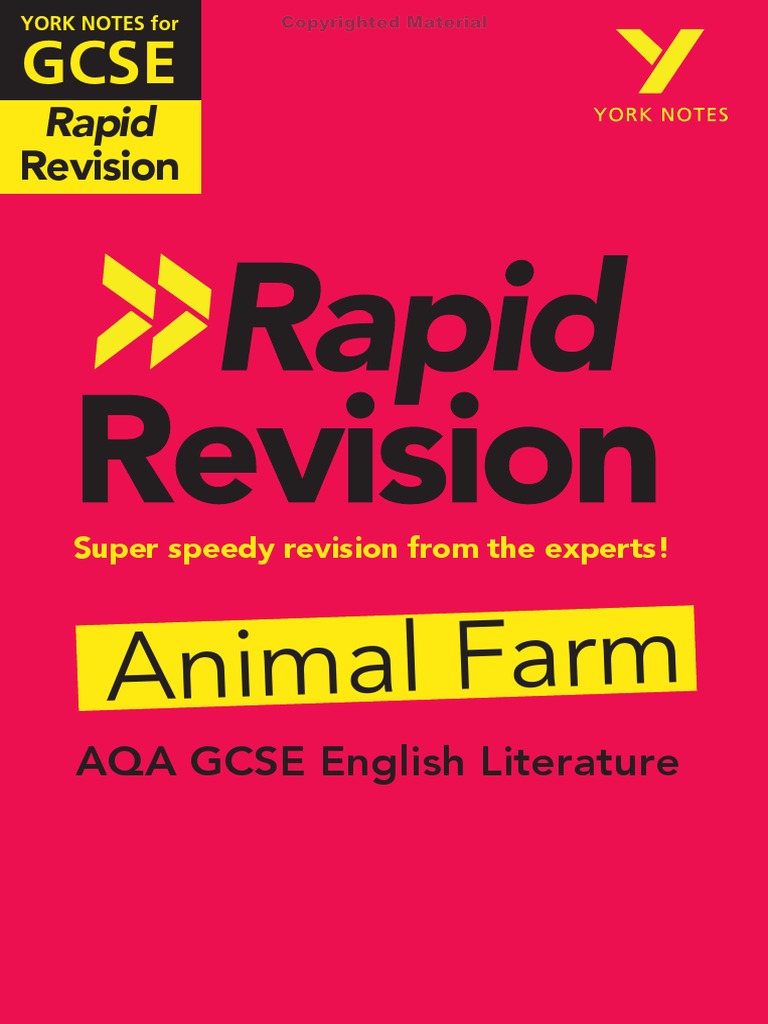 York Notes For Gcse Rapid Revision Animal Farm | PDF