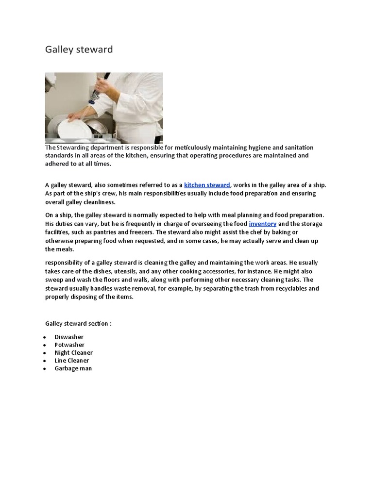 Good To Know Galley | PDF