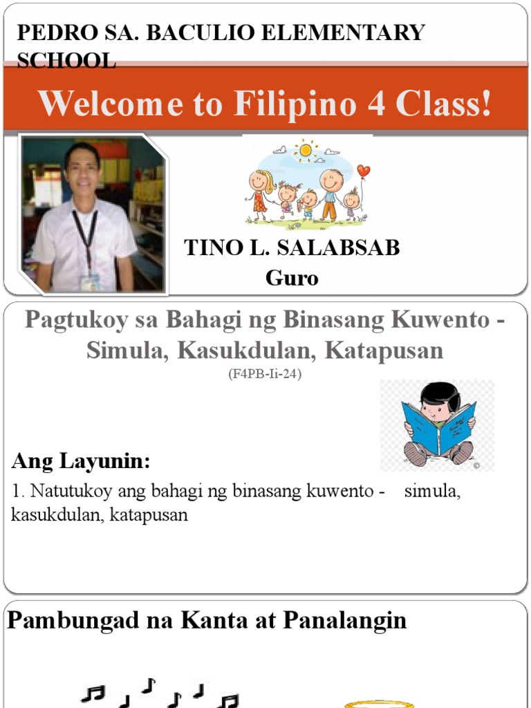 Filipino 4 Lesson 4 | PDF