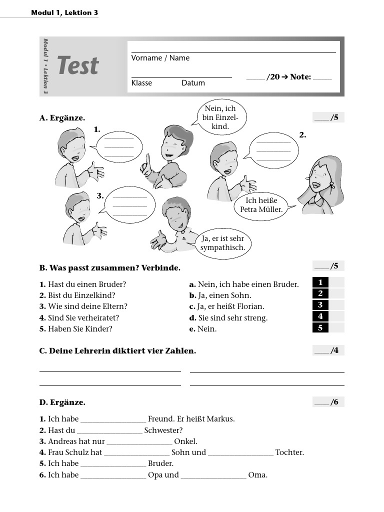 Modul 1 Lektion 3 Test | PDF