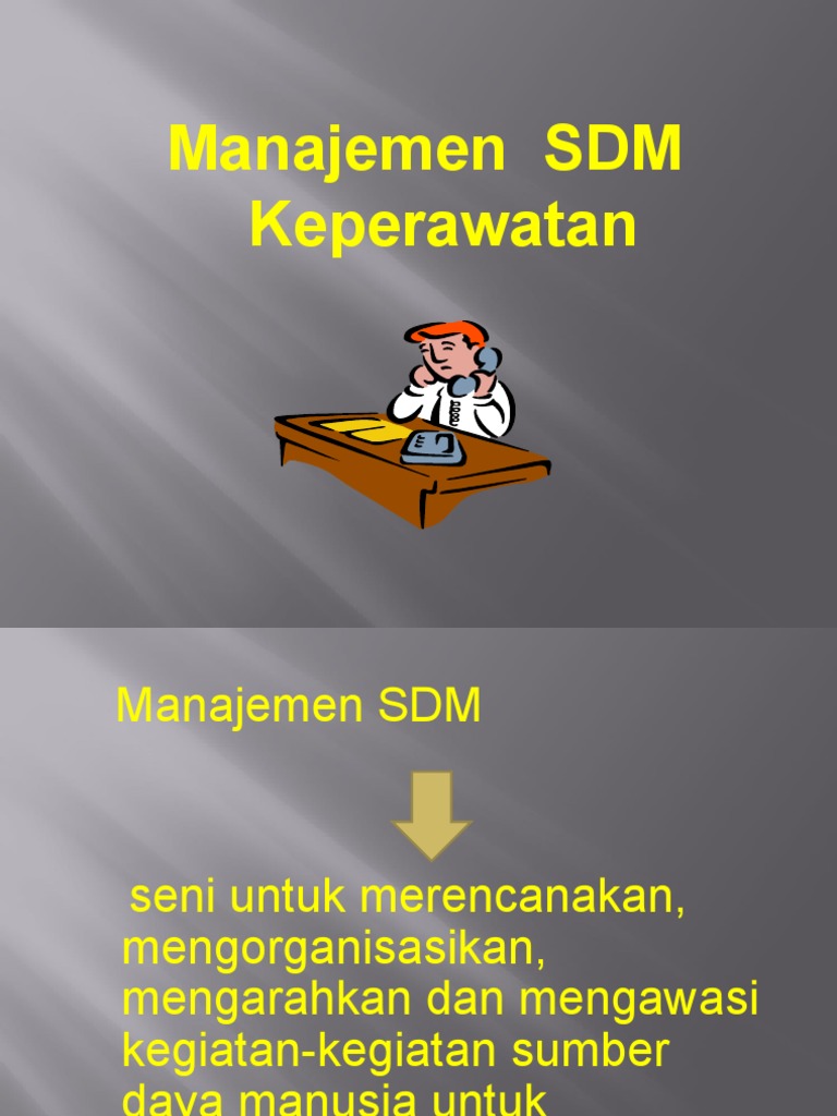Manajemen SDM Keperawatan | PDF