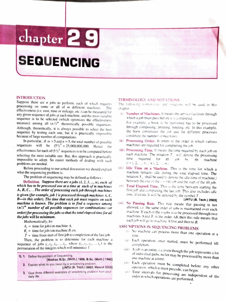 Sequencing | PDF