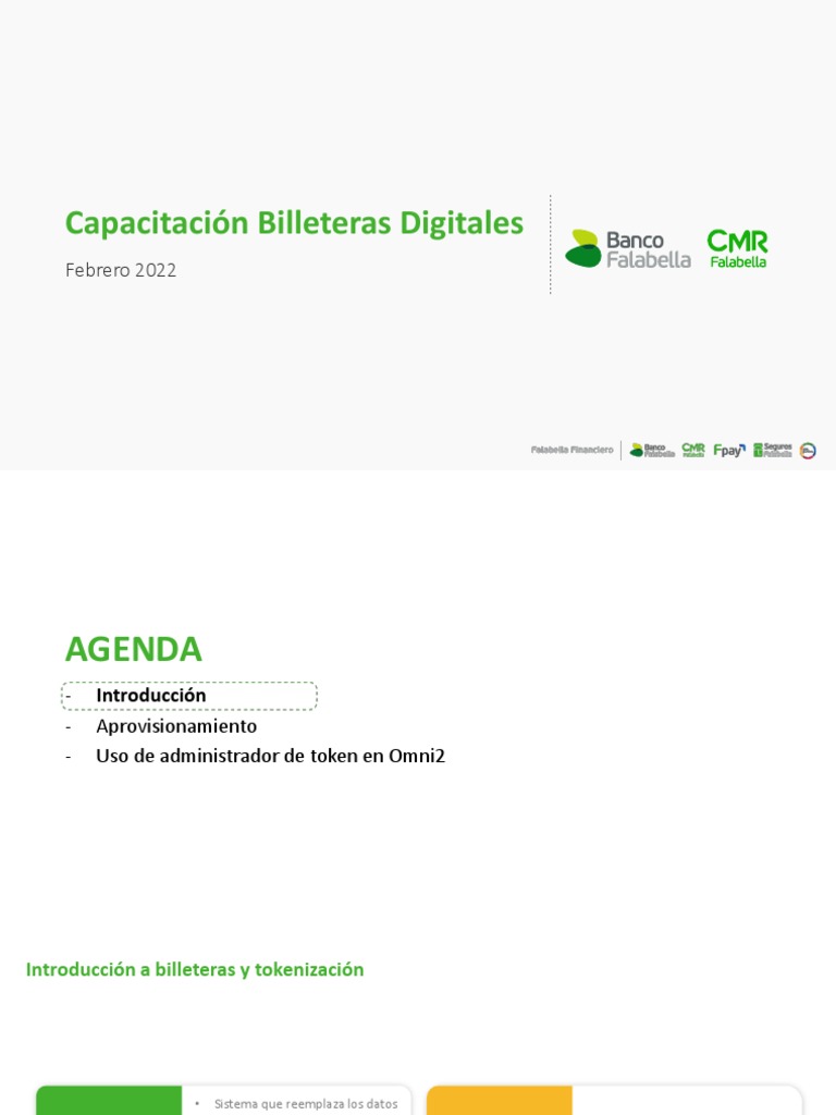 Capacitacion Wallets VF | PDF | Tarjeta de débito | Aplicación movil