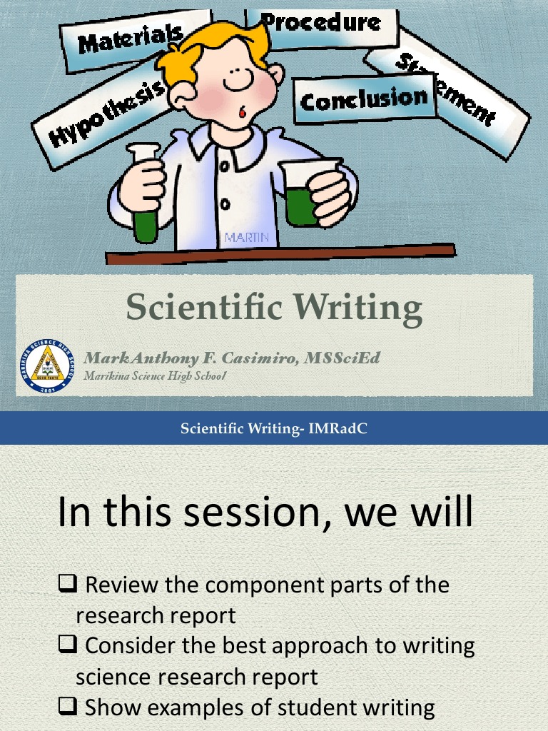 Scientific Writing | PDF