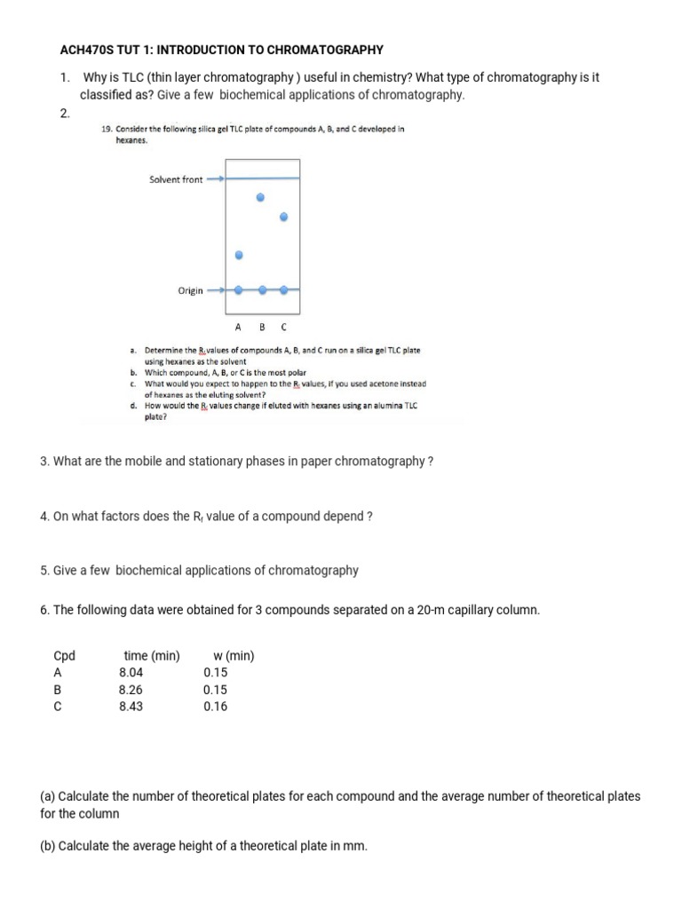 Introduction to Chromatography Guide | PDF