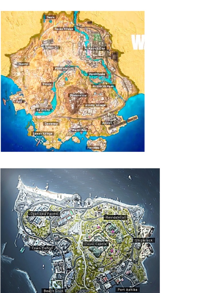 Mapas de Call of Duty Warzone 2.0 | PDF