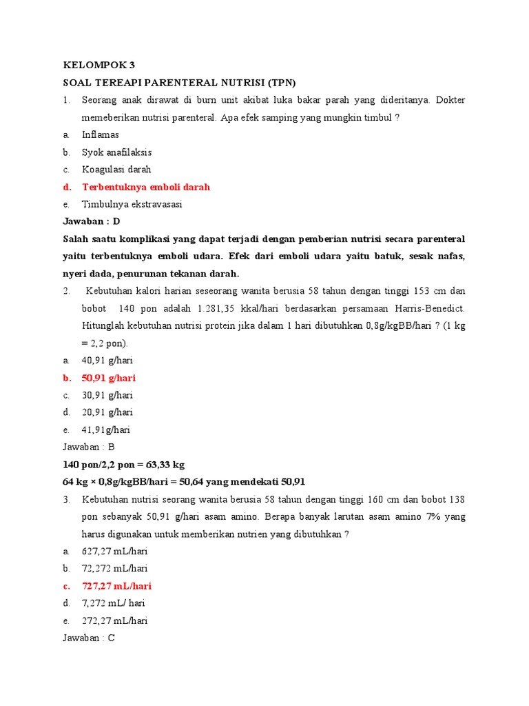 Kelompok 3 Tugas Soal TPN | PDF
