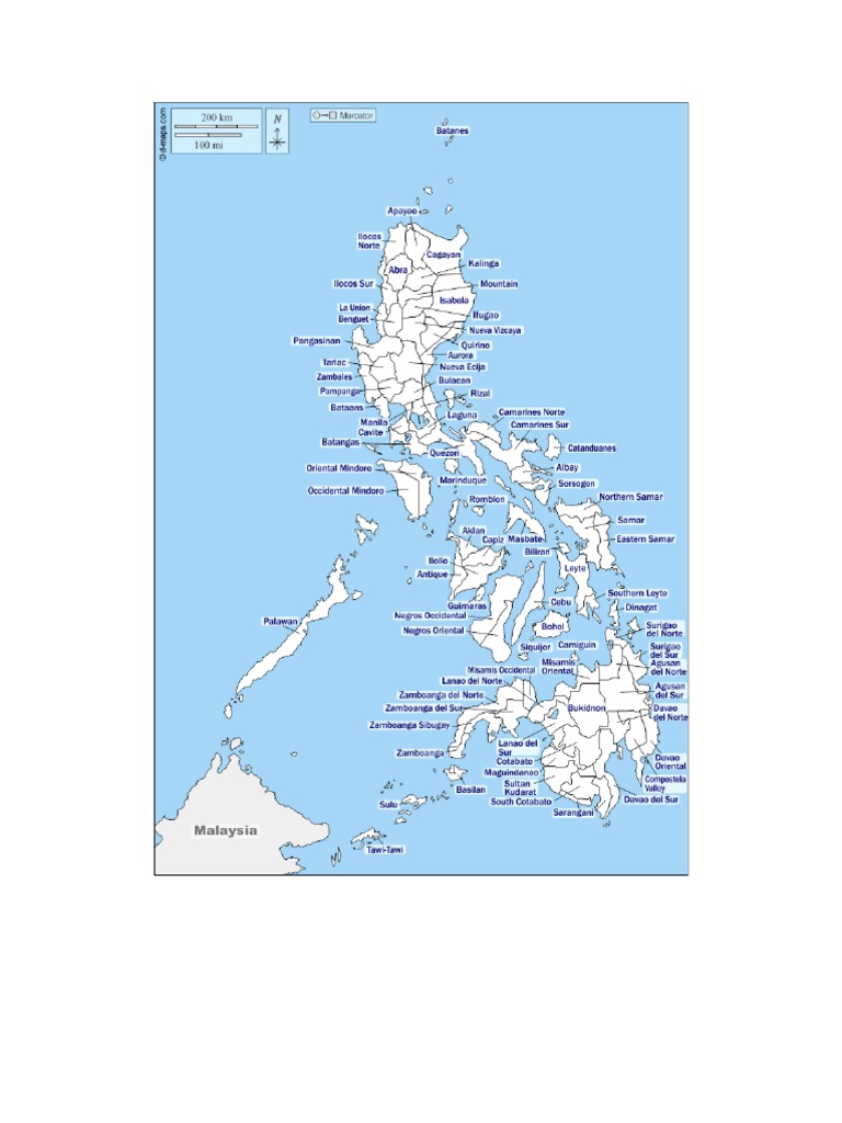 Philippine Map | PDF