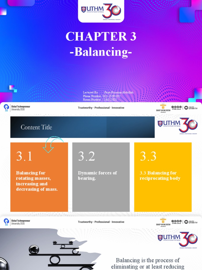 Dam23803c3 Balancing | PDF | Force | Angle