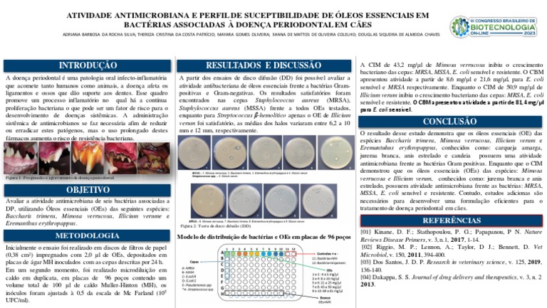 Adriana Barbosa Da Rocha Silva E-Banner - III CONBIOTEC | PDF ...