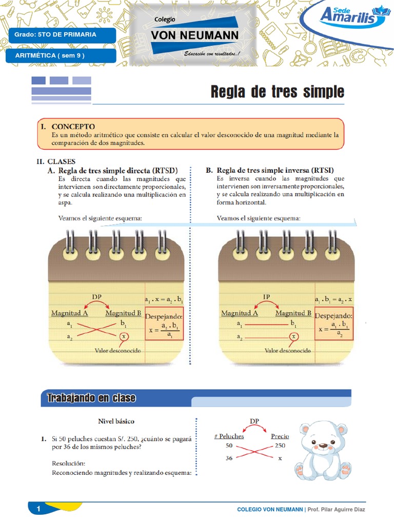 Arit 5to Prim Sem 9 Trime III | PDF
