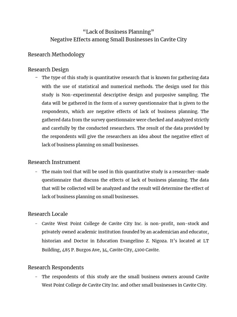 Research Methodology | PDF