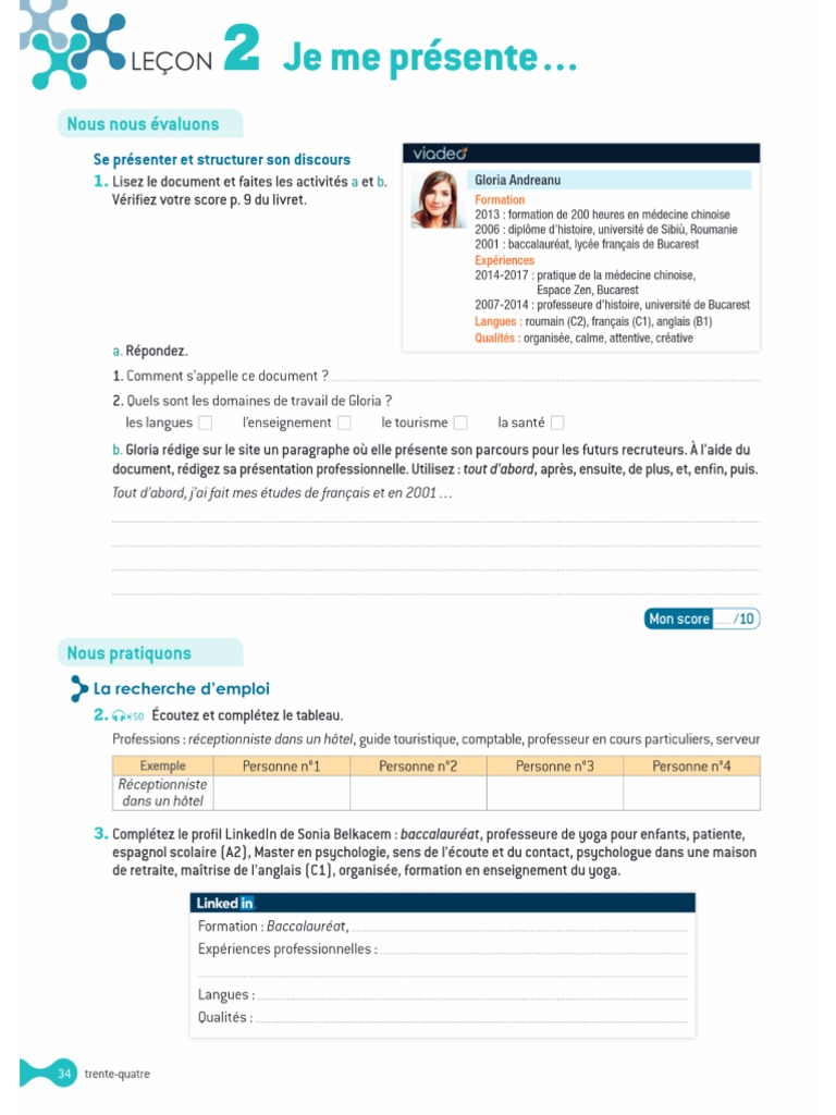 Je Me Presente | PDF