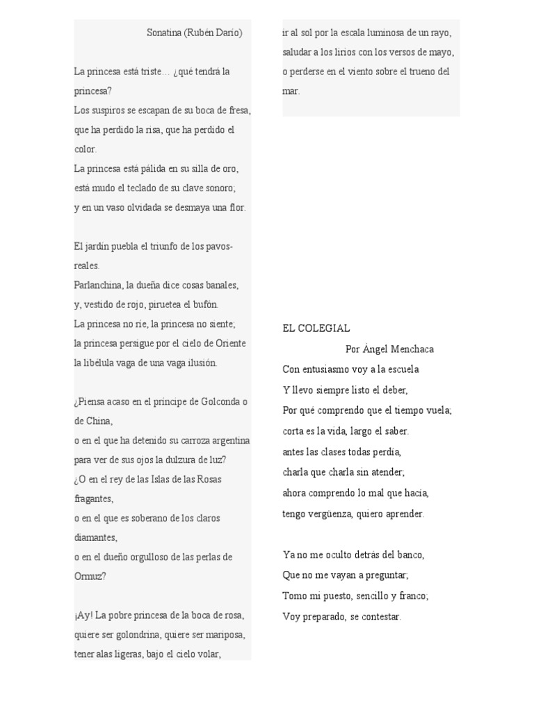 Poemas | PDF