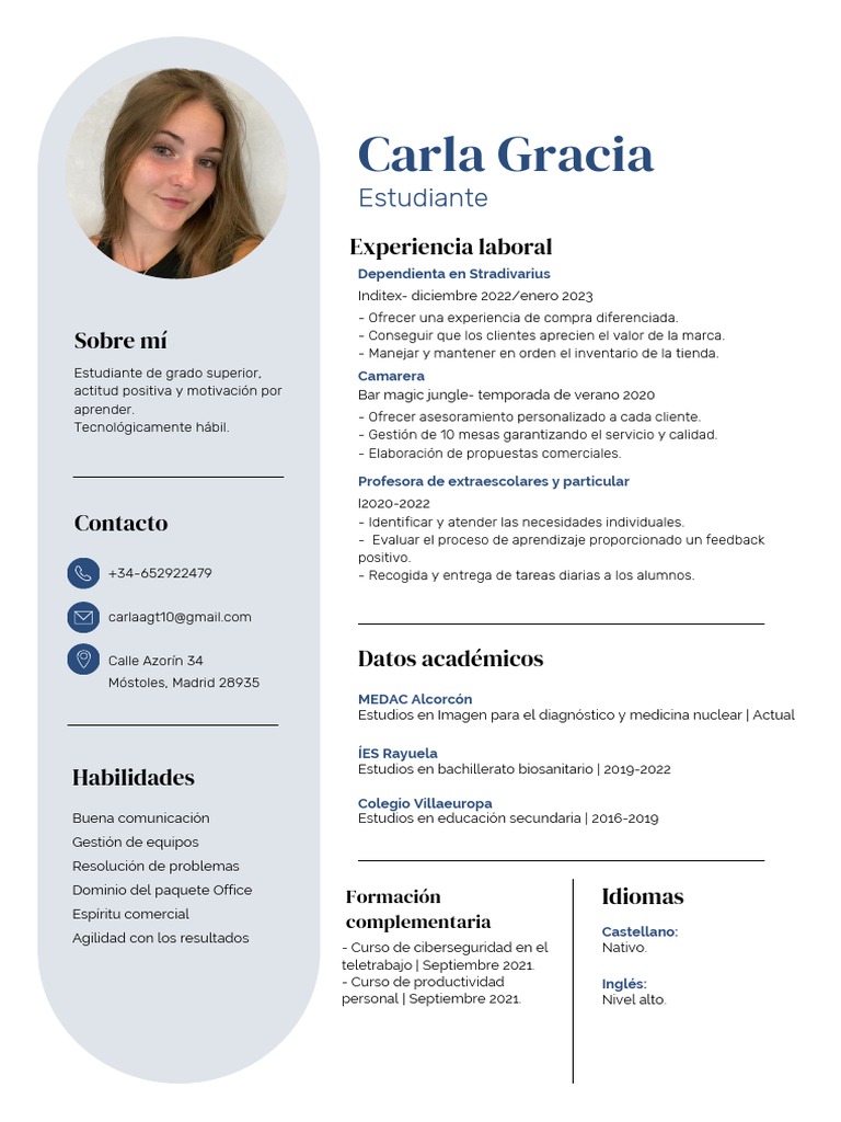 Curriculum CARLA | PDF | Cognición | Aprendizaje