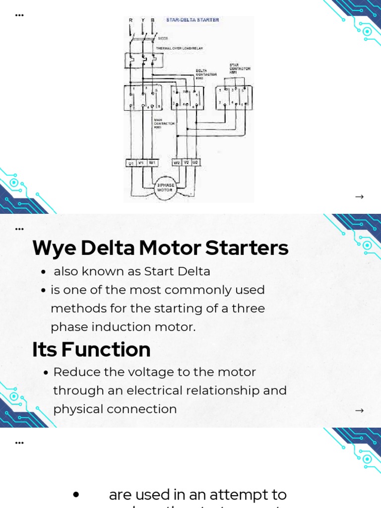 Motor Starters | PDF | Electric Motor | Electrical Resistance And ...