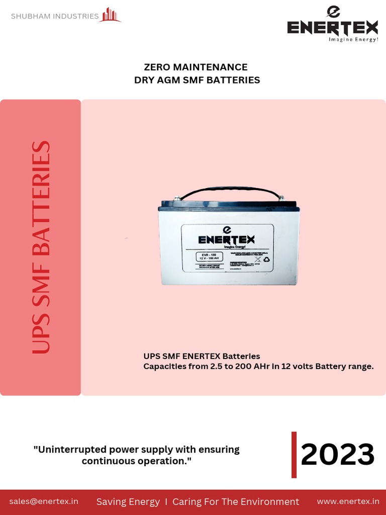 SMF Battery Brochure | PDF