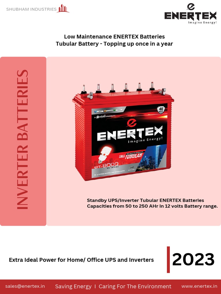 Inverter Battery Brochure | Download Free PDF | Power Inverter | Power ...