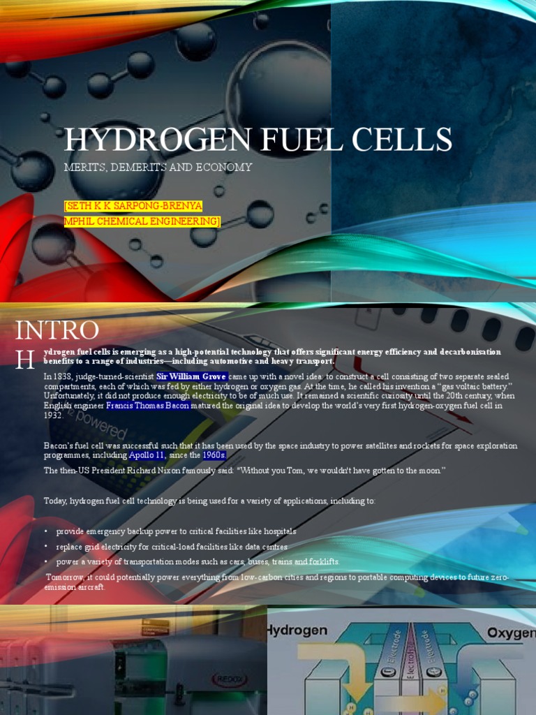 Hydrogen Fuel Cells: Benefits & Challenges | PDF