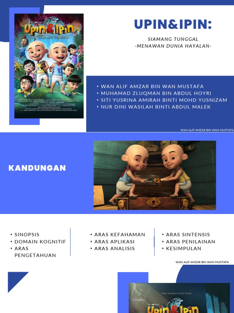 TBKK Upin Ipin Siamang Tunggal | PDF