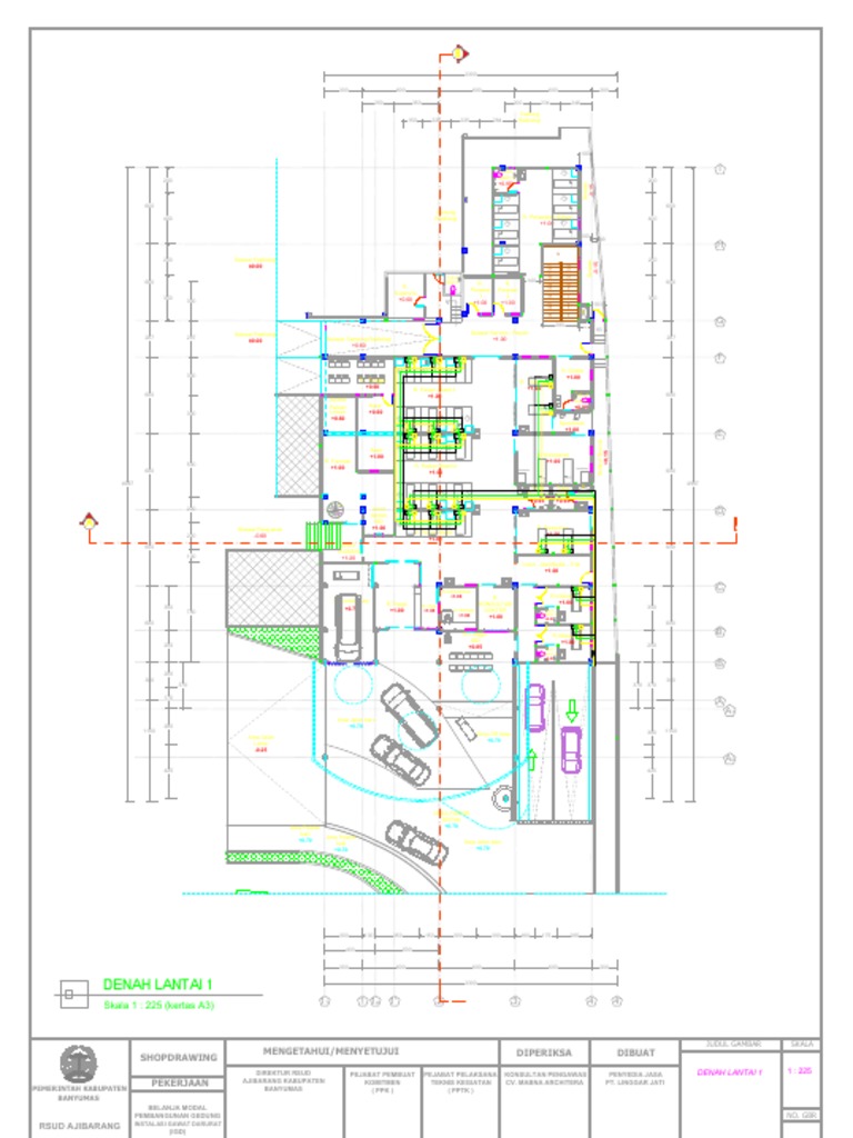 Denah Gas Medis Rs Ajibarang | PDF
