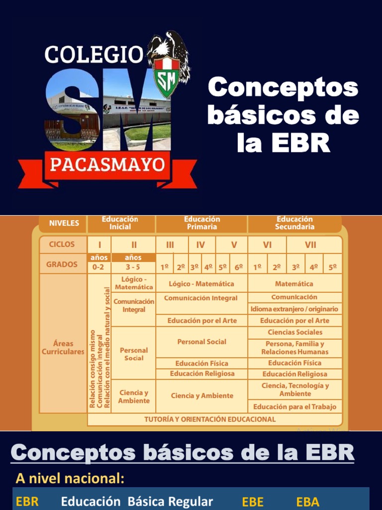Conceptos Básicos de La EBR | PDF