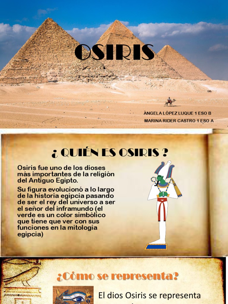 Dios Osiris Pdf